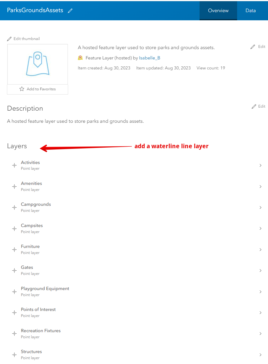Solved Add A Layer To A Hosted Feature Layer Esri Community